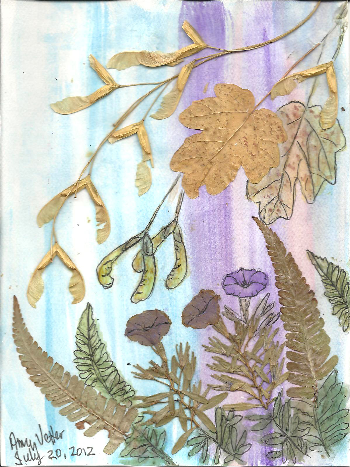 Amy's Art Journal: Dried Botanicals