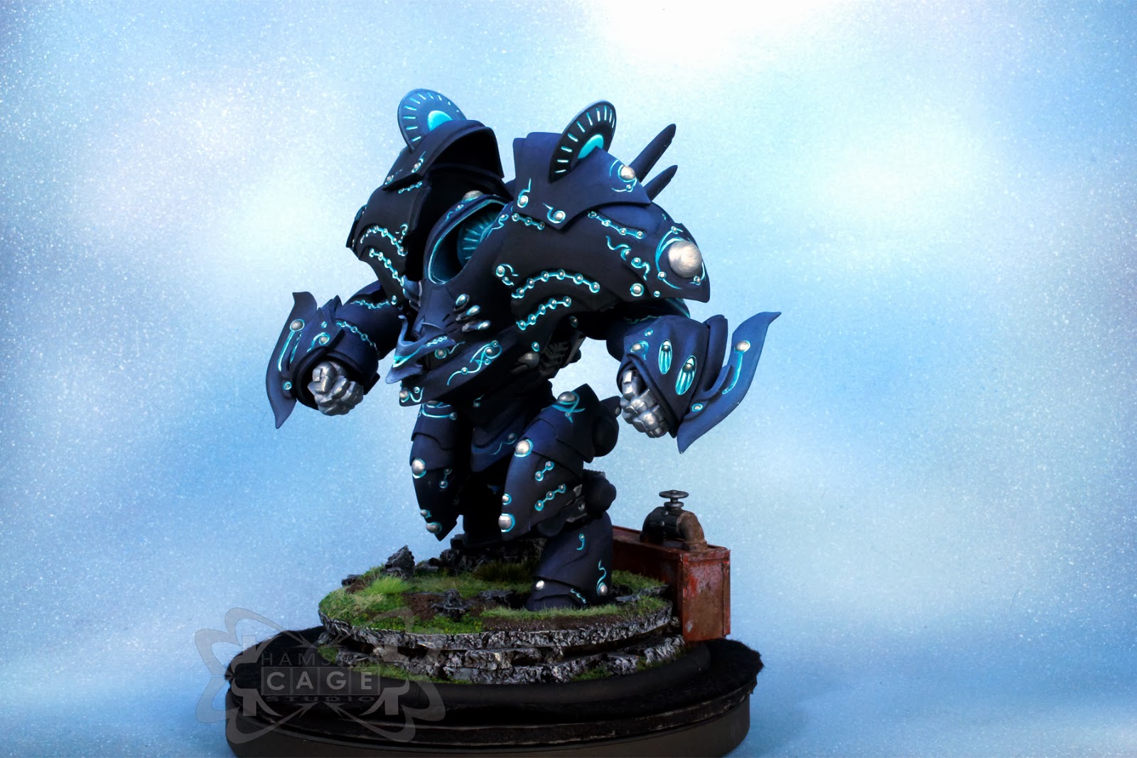 Hamster Cage Studio: LED lit Hyperion -- Retribution of Scyrah Tron Theme