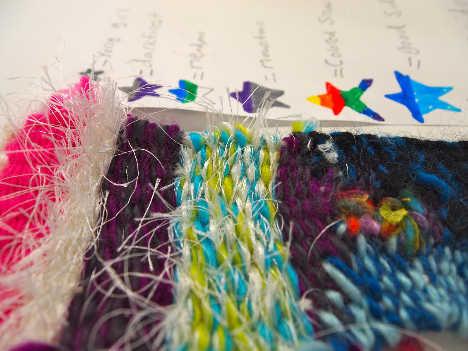 new city arts: third grade weaving part 1