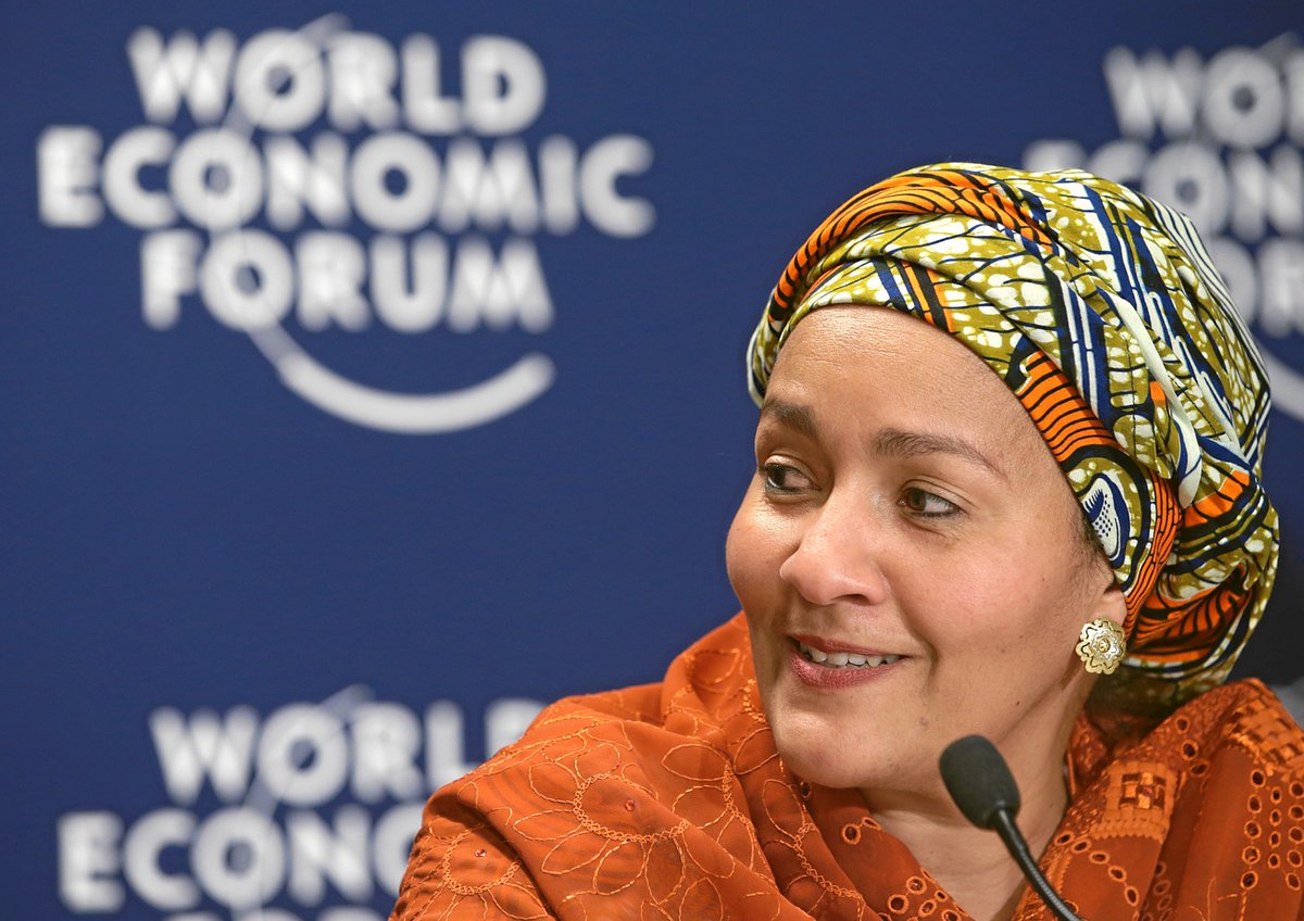 As it stands today, Amina Mohammed seems to be the most beautiful ...