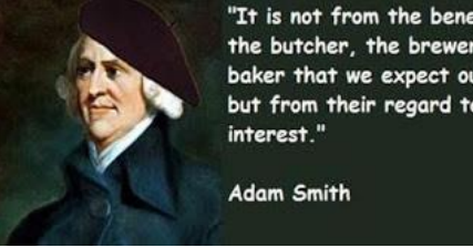 The 4th Industrial Revolution: Great Economical Thinkers: Adam Smith