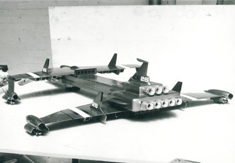 MOONBASE CENTRAL: THUNDERBIRDS ZERO-X MODEL BY MASTERMODELS