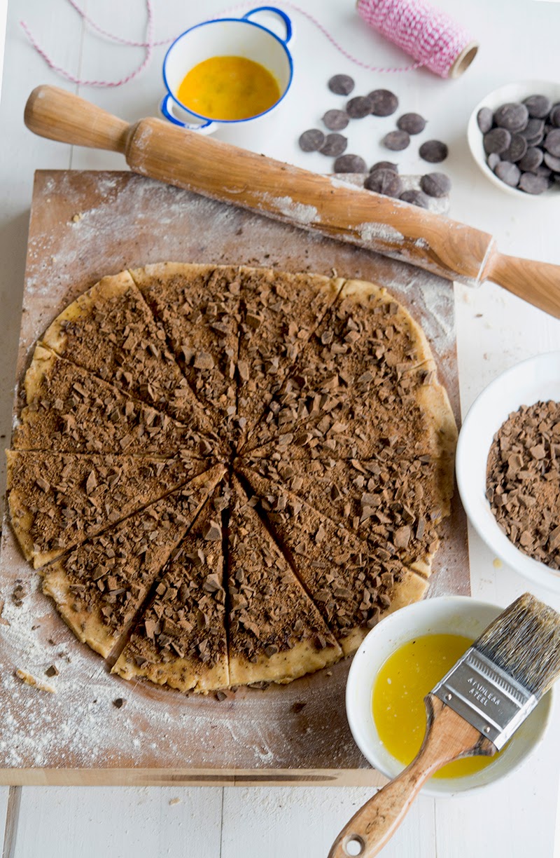 Chocolate Rugelach (Rugala) - WILD GREENS & SARDINES