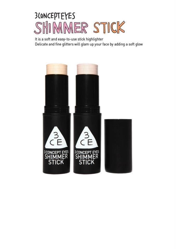 3ce Stylenanda : SHIMMER STICK 100% KOREAN
