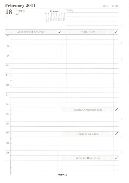 Philofaxy: A5 Day Per Page Business Style Diary