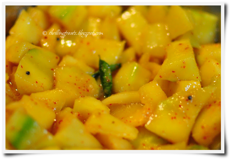 Food for art, heart and thought!: Totapuri sweet tokku