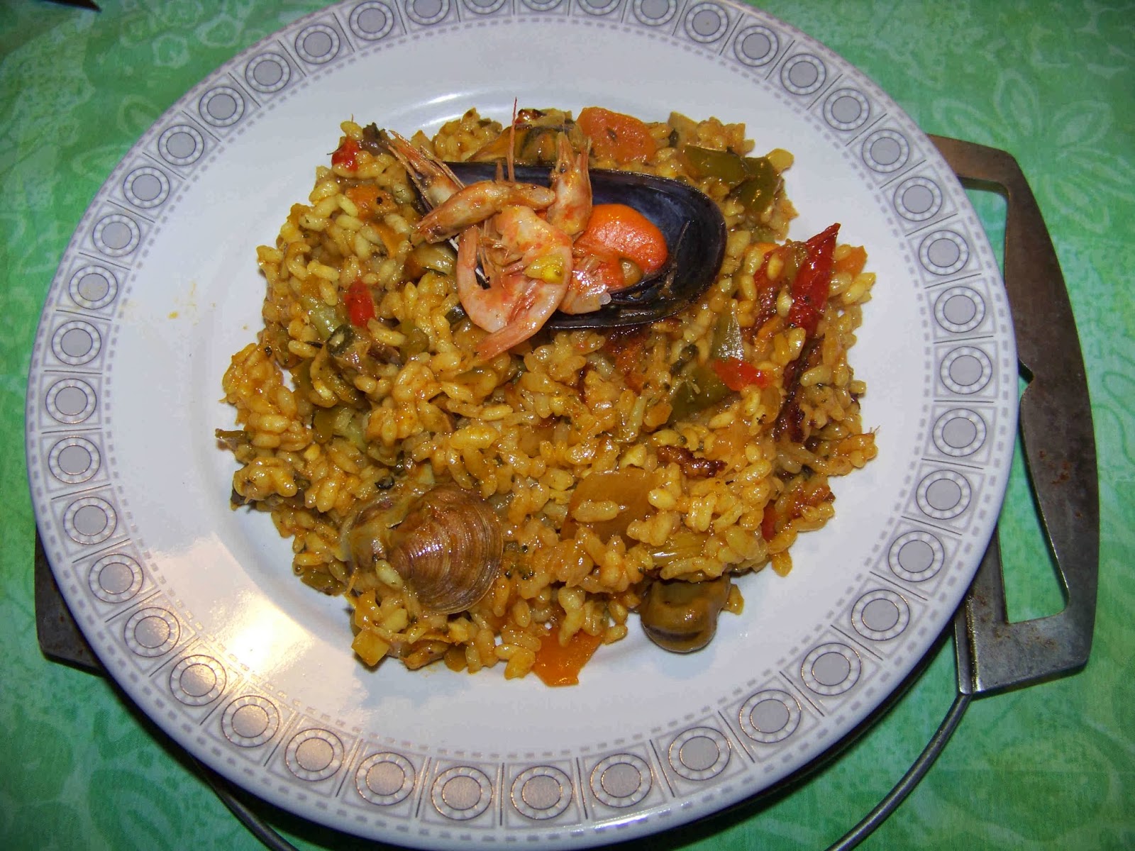 Culinaria y otras cosas: Arroz con camarones