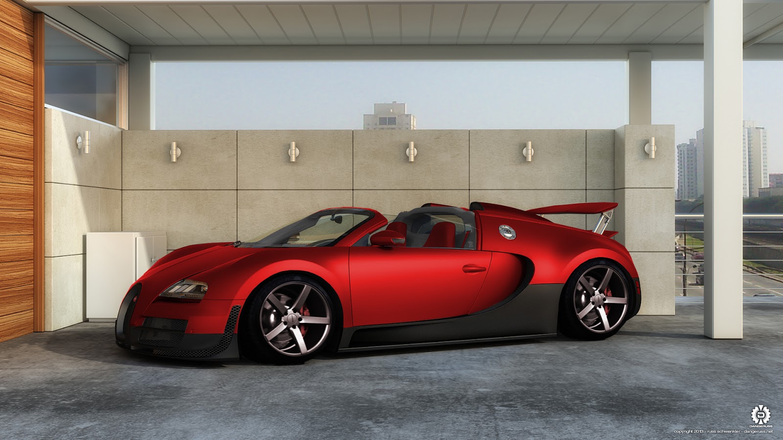 Bugatti Veyron tuning pics by Autemo artists ~ Тюнинг авто новости от ...