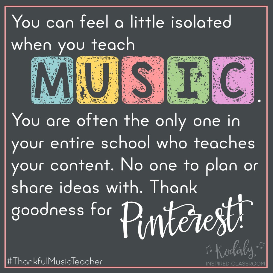 Kodaly Inspired Classroom: 10 Music Teachers to Follow on Pinterest