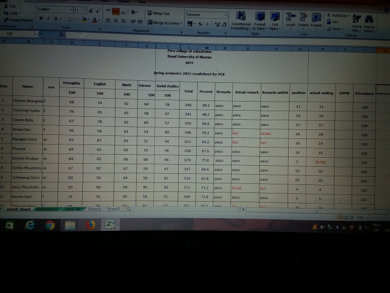 Ict in education: Reflection on the usage of the excel spreadsheets