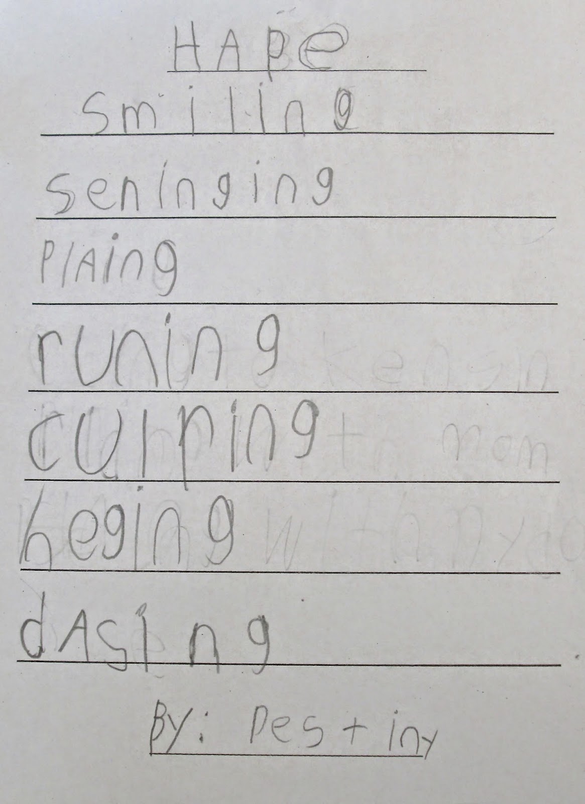 Mrs. Garrabrant's Classroom: Preparing For Our Open House & Poetry