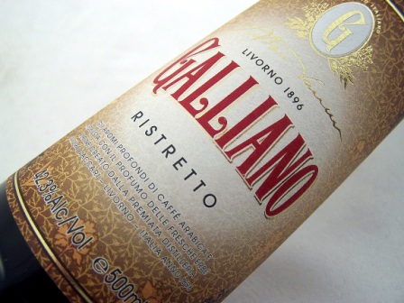 Liquor Digest: Galliano Ristretto Espresso Coffee Liqueur
