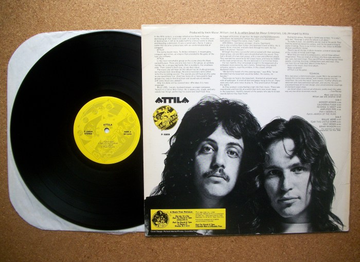 johnkatsmc5: Attila "Attila"1970 US Psych Hard Rock (featuring Billy Joel)