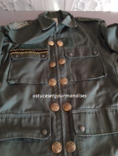 Veste de treillis customisée