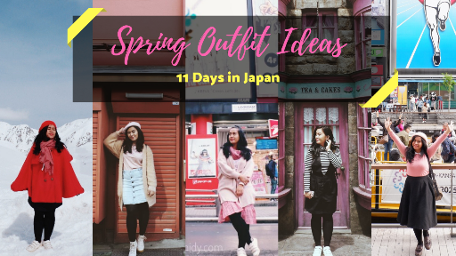 Ide Travel Outfit selama Spring Trip ke Jepang yang Bisa Kamu Sontek