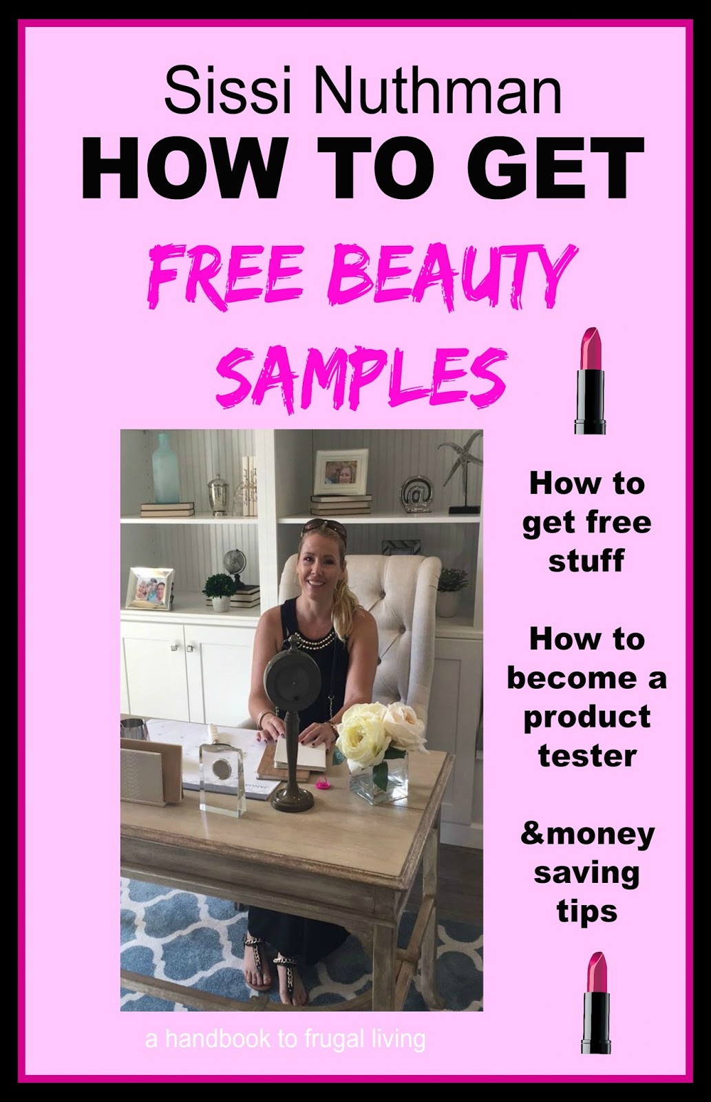 HOW TO GET FREE BEAUTY SAMPLES: MY FIRST E-BOOK!