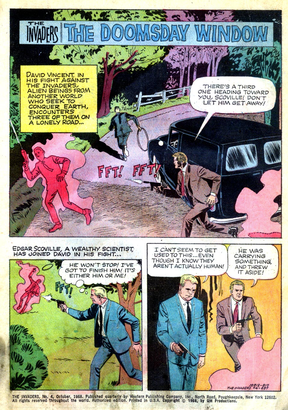 BEACH BUM COMICS : THE INVADERS - THE FATE OF THE EARTH IN IS DAVID ...