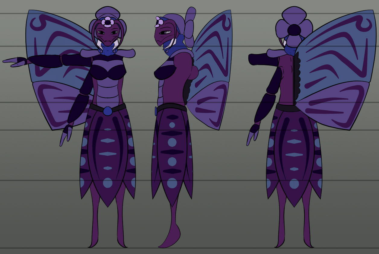 Brandon Jackson's Portfolio: Design Task: Insectoid Character