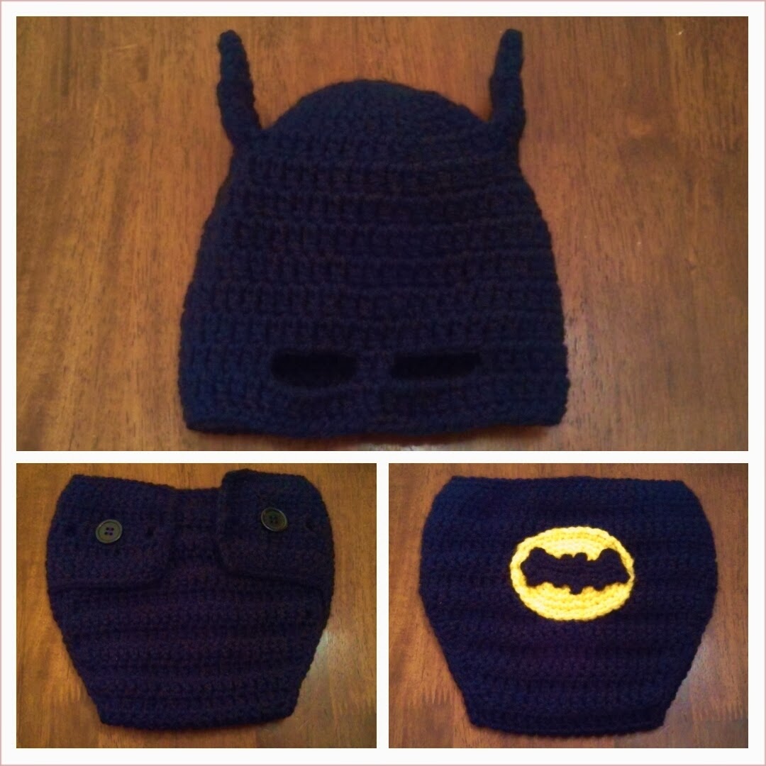 Butterfly's Creations: Masked Beanies: Batman (Version 2) & Captain America