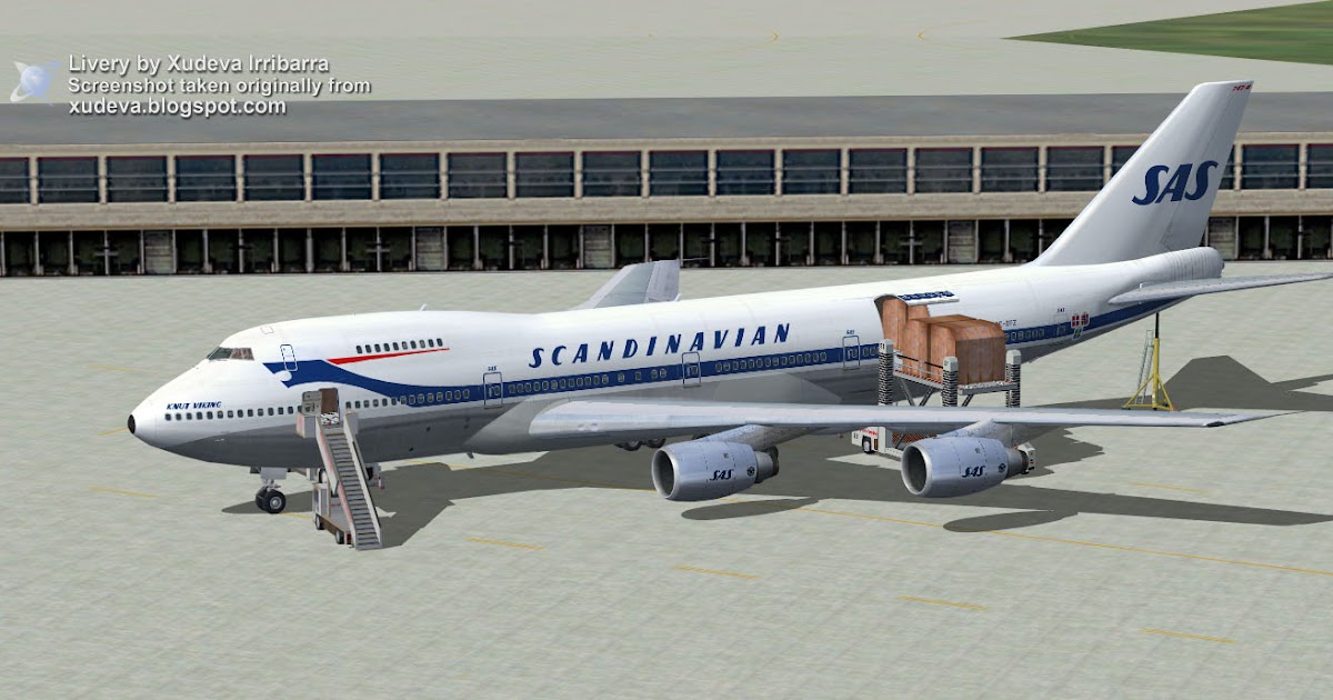 El Hangar de Xudeva: SAS Scandinavian Boeing 747-283BM SE-DFZ 'Knut Viking'