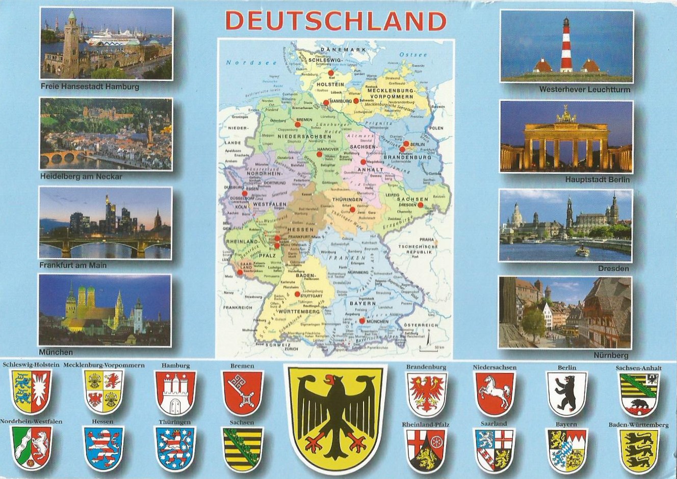 World Through Postcards