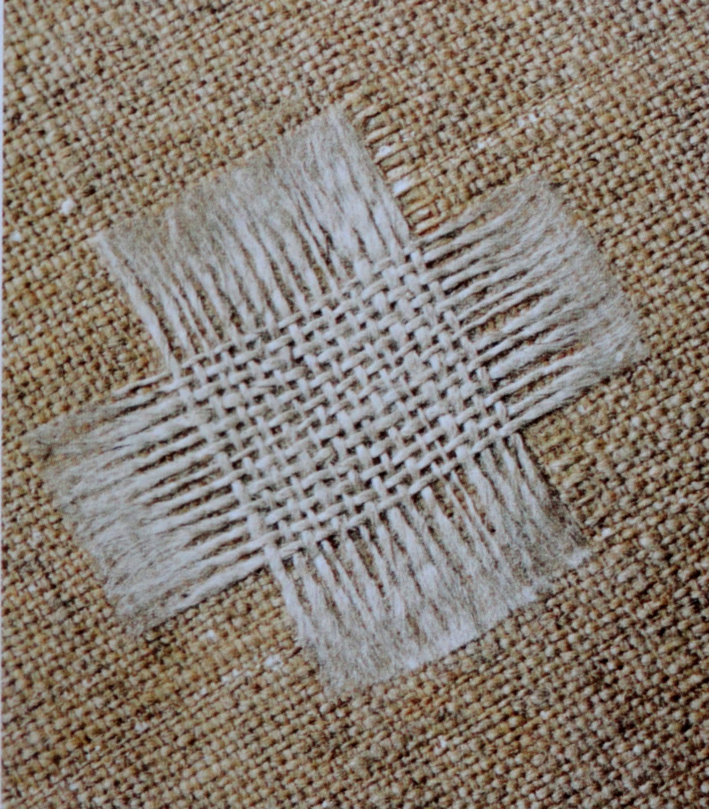 Restauro em Pintura: Sutura de rasgo