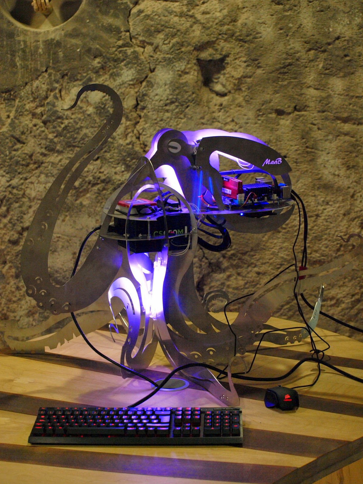 O.C.T.O. Octopus Computer Terabyte Organic