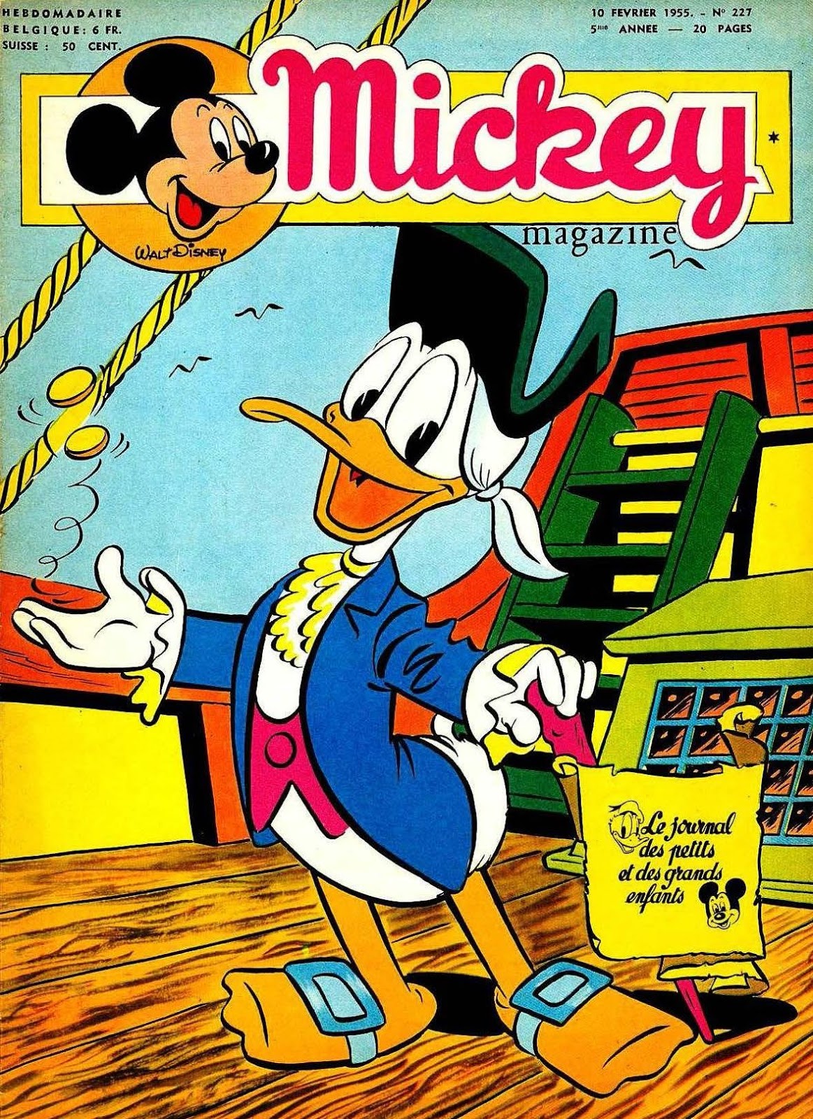 Le journal de Mickey: Mickey magazine 227