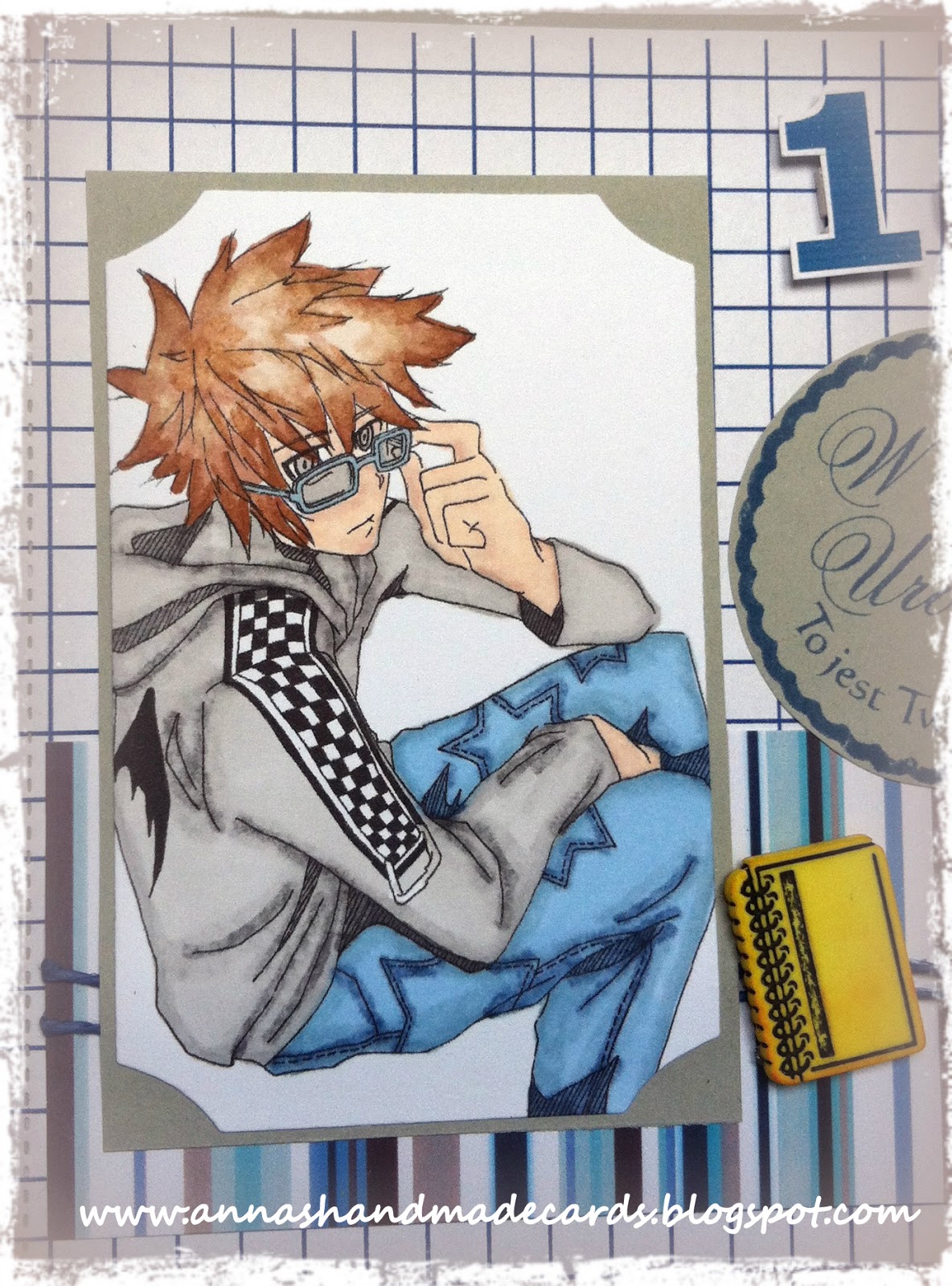 Anna's Handmade Cards: How to: draw Manga style