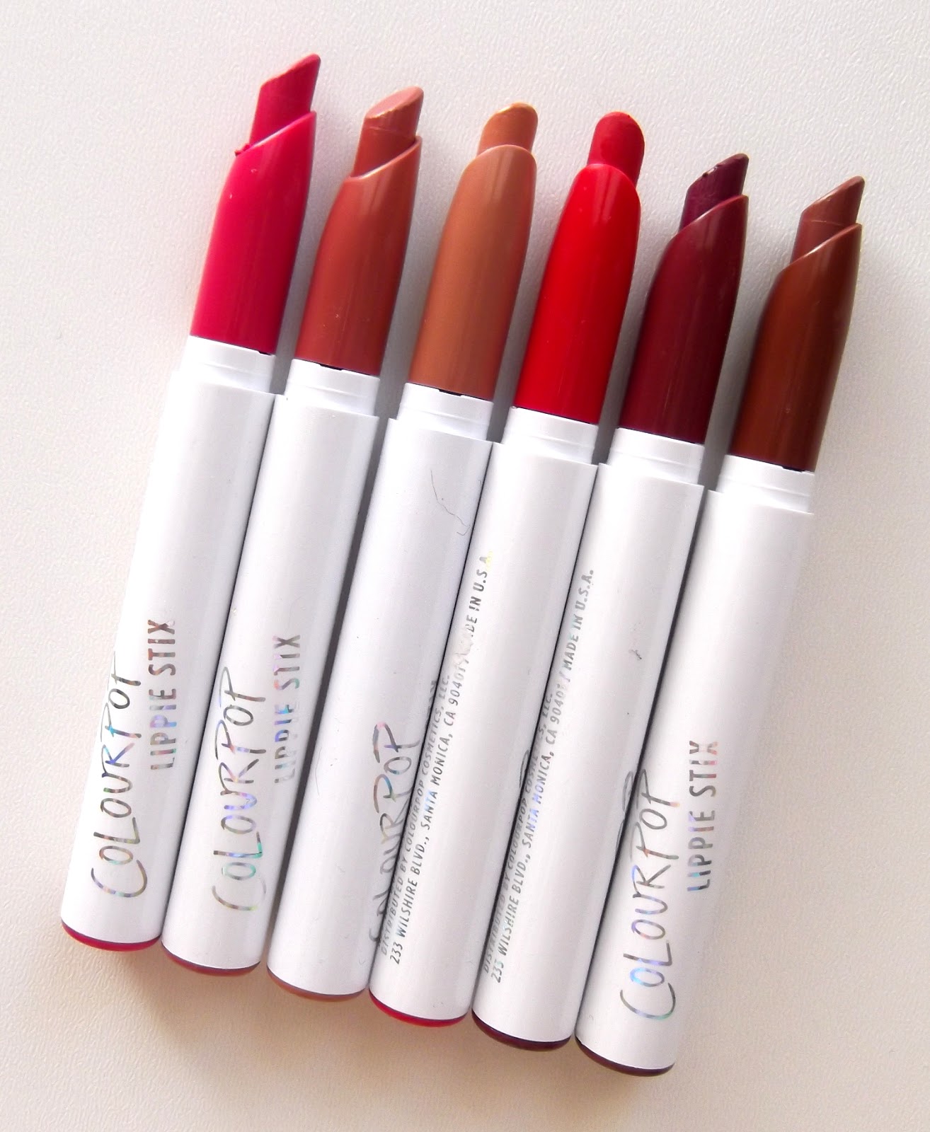 COLOURPOP Staycation Lippie Kit Review Swatches - COSMELISTA