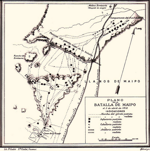 Batalla de Maipú | Batallas, Ejercito argentino, Jose francisco de san ...