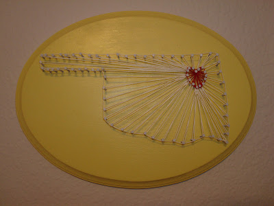 A day in the life of Preachmans Wife: String Art (With Tutorial)