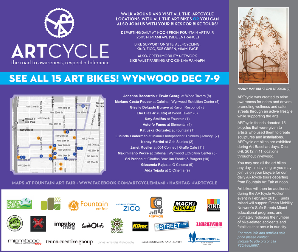 Nancy Martini Eco Artist - Miami