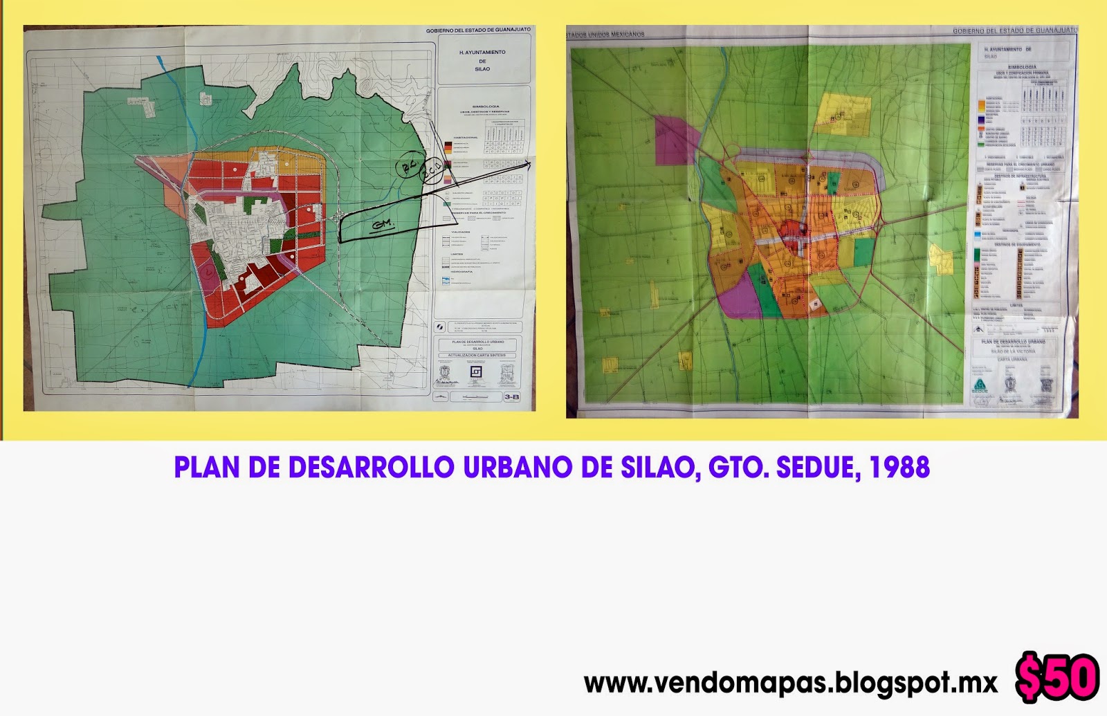 Vendo Mapas de México