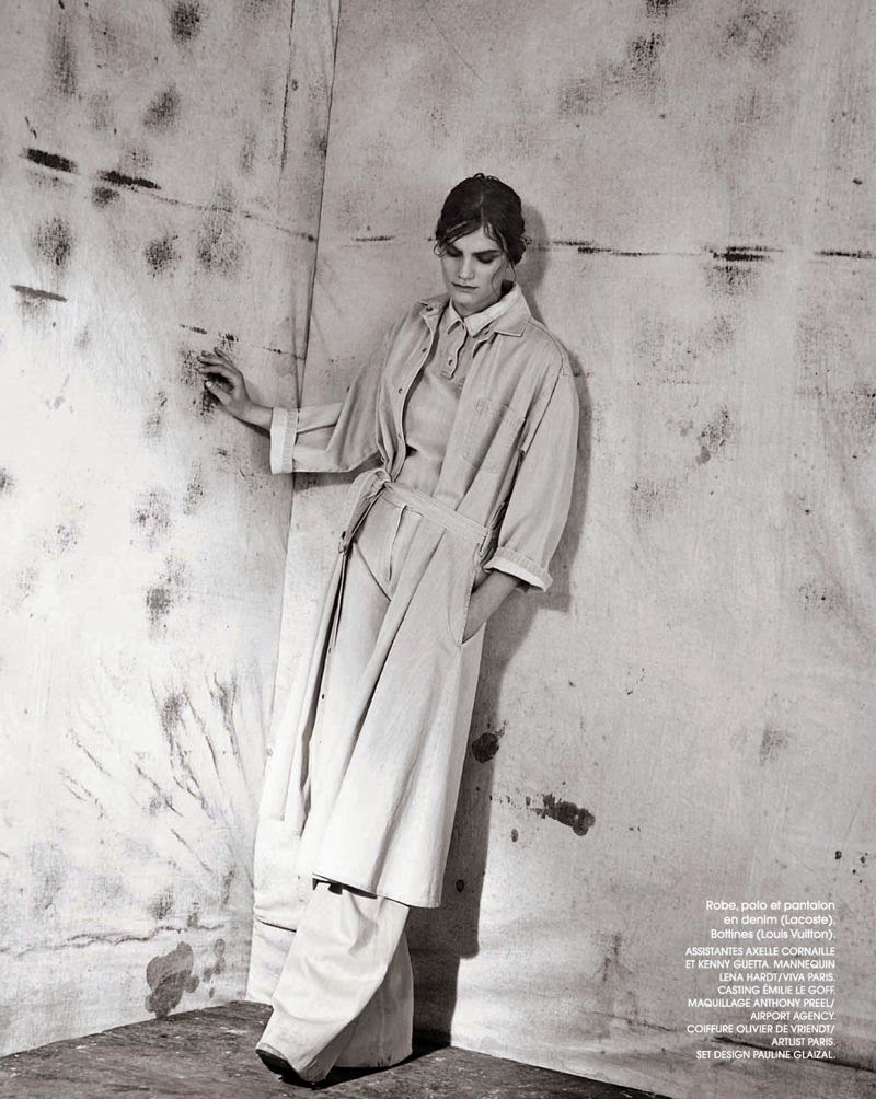 Duchess Dior: "Jean Genius" Lena Hardt for Marie Claire France June 2015