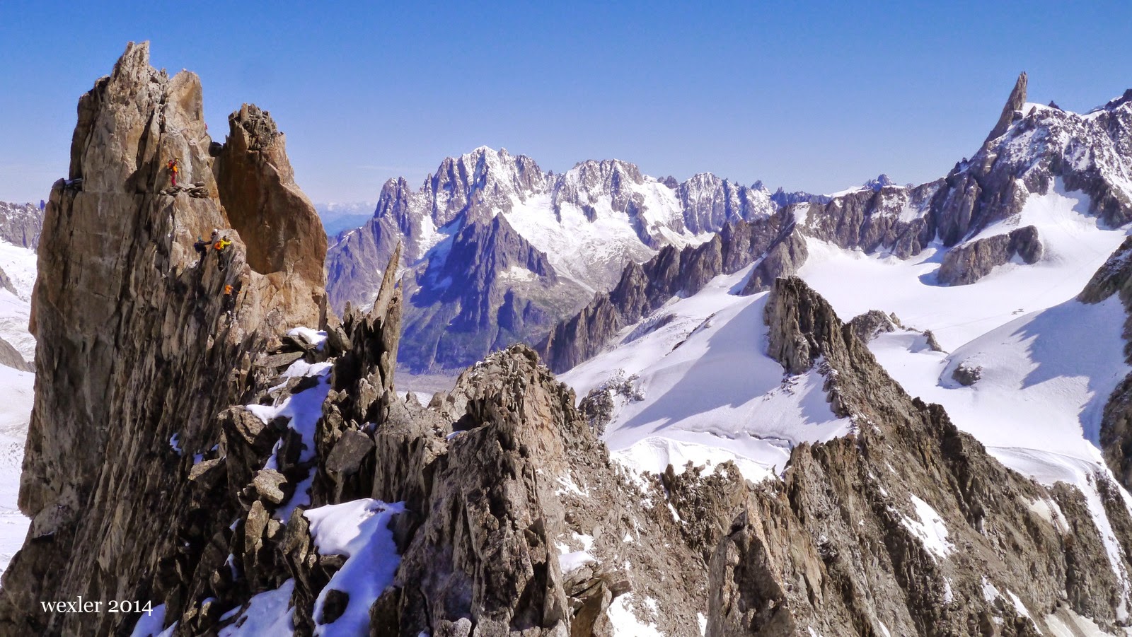 Climbing the Tour Ronde and the Entreves Traverse - Global Alpine