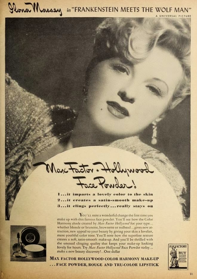 DECAYING HOLLYWOOD MANSIONS: Publicity for Frankenstein Meets the Wolf ...