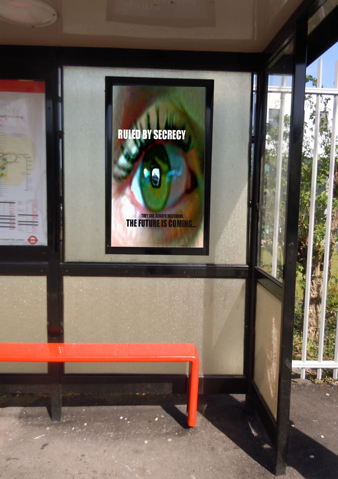 Aaron Harper Media Studies Blog: Bus Stop Poster