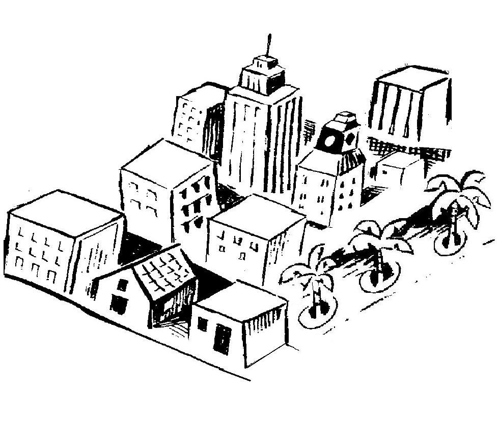 Almir e Suzana: Predios para Colorir