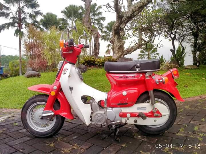Mini C70 Replika Kustom Cakep | LAPAK BARANG ANTIK