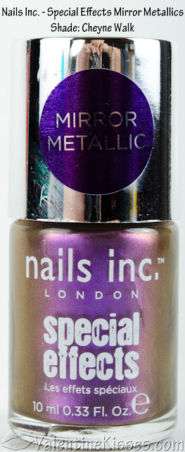 Valentine Kisses: Nails Inc. Special Effects Mirror Metallics - 4 ...