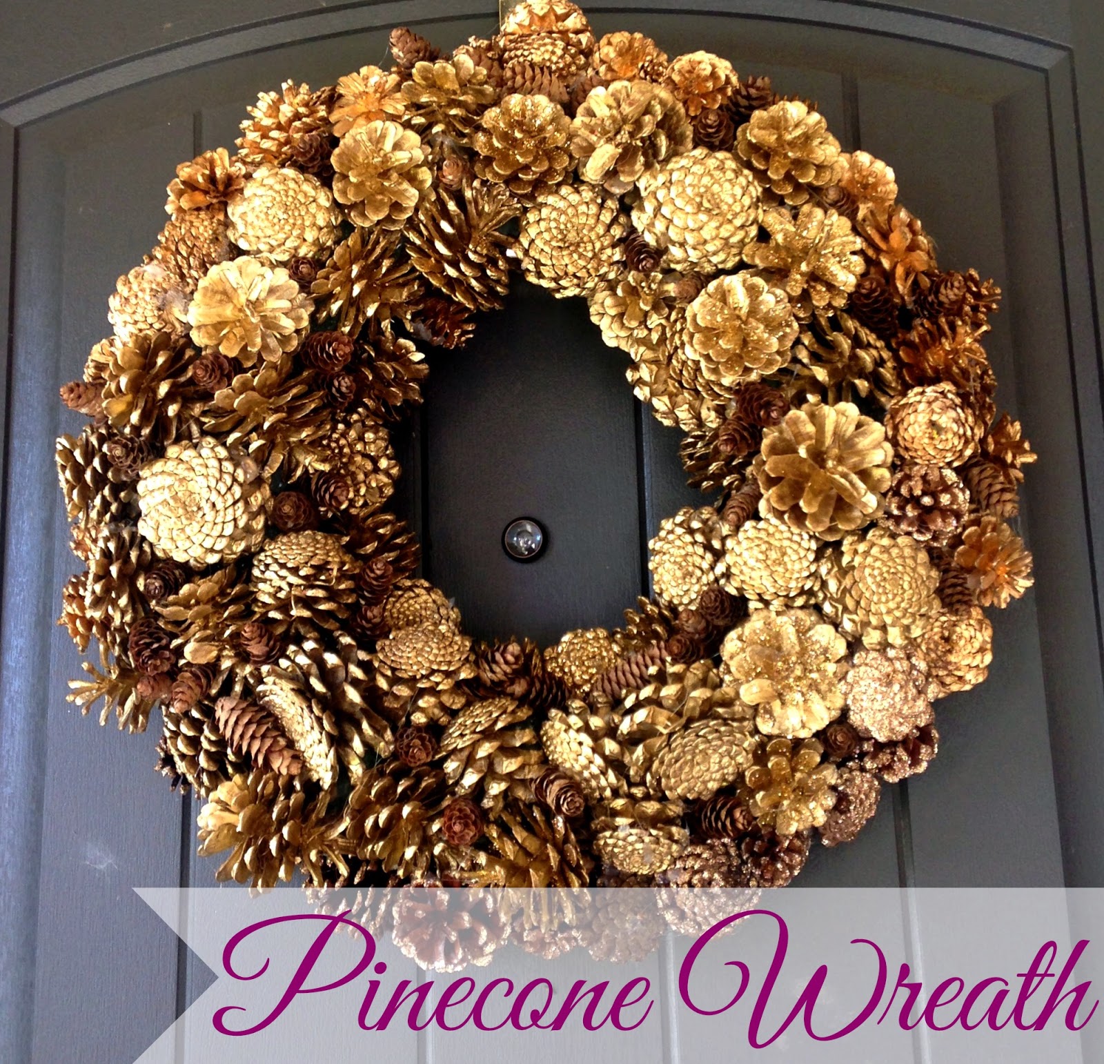 Barnabas Lane: DIY Autumn Pinecone Wreath