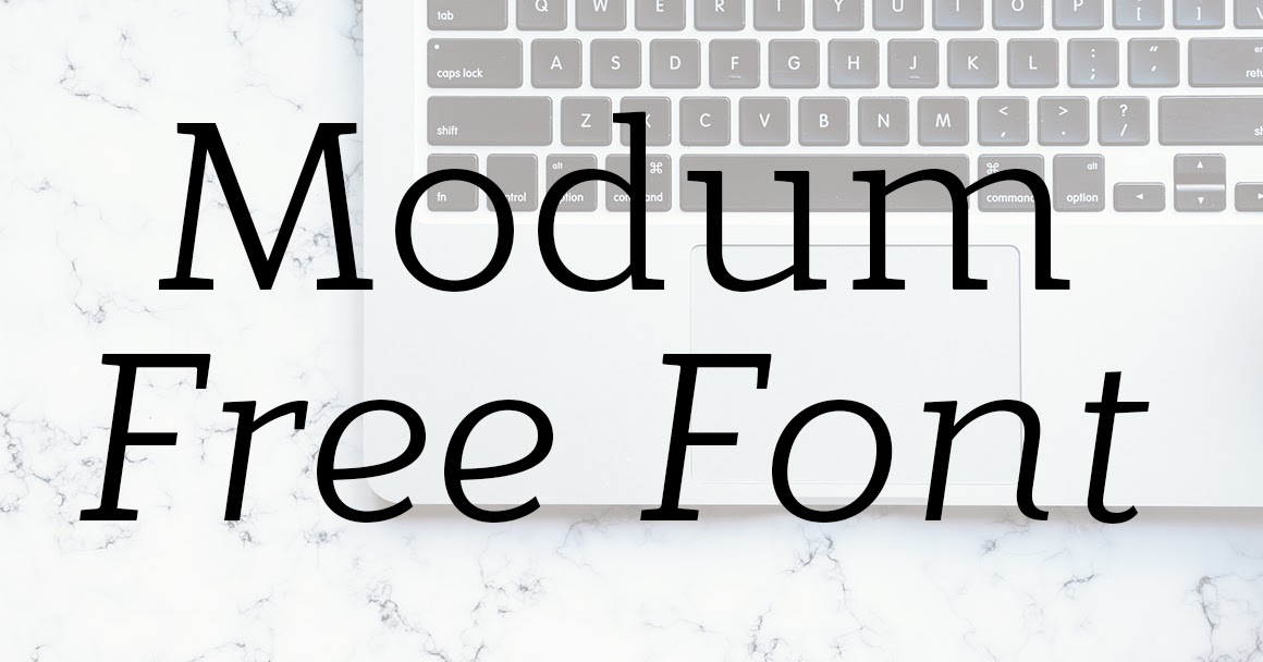 DLOLLEYS HELP: Modum Free Font