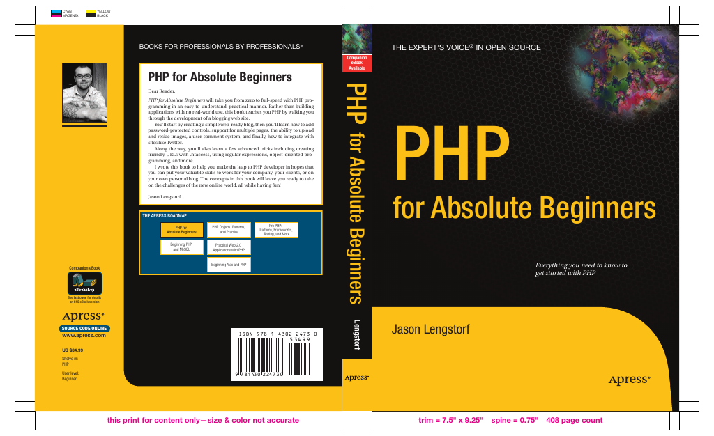 PHP for Absolute Beginners php e books free download