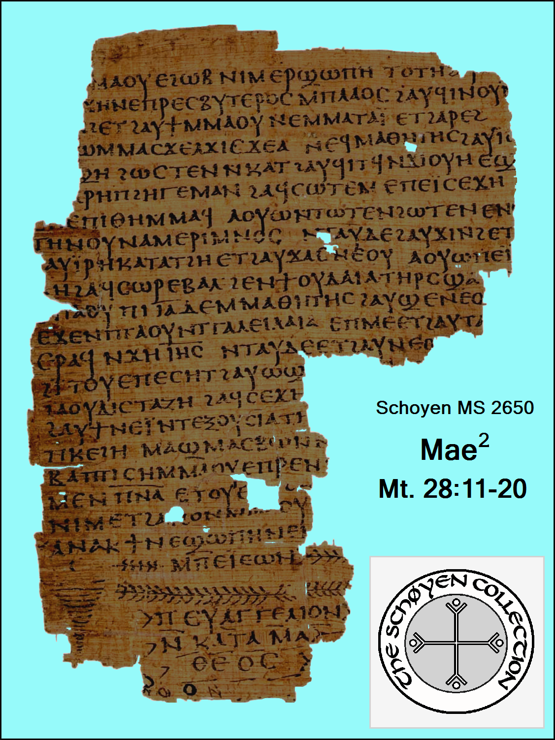 The Text of the Gospels: An Early Egyptian Manuscript Named Mae
