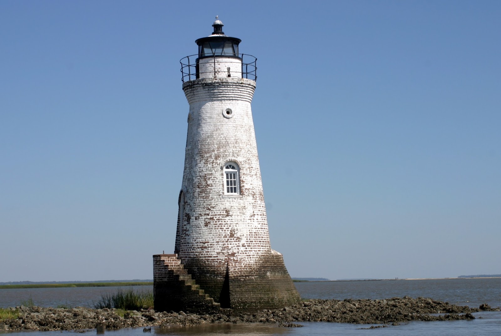 The Civil War Picket: Plucky Cockspur lighthouse at Fort Pulaski gets ...