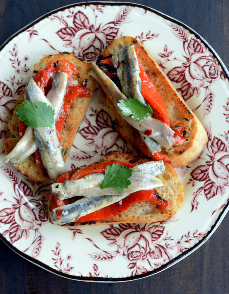 House-Cured Anchovies (aka Boquerones) - WILD GREENS & SARDINES