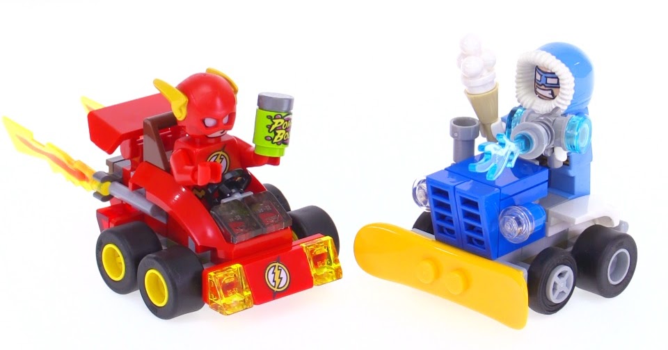 LEGO Mighty Micros The Flash vs Captain Cold review! 76063