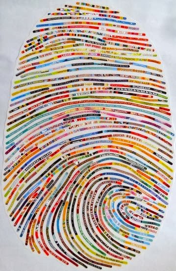 Selvage Blog: Thumbprint Portraits!