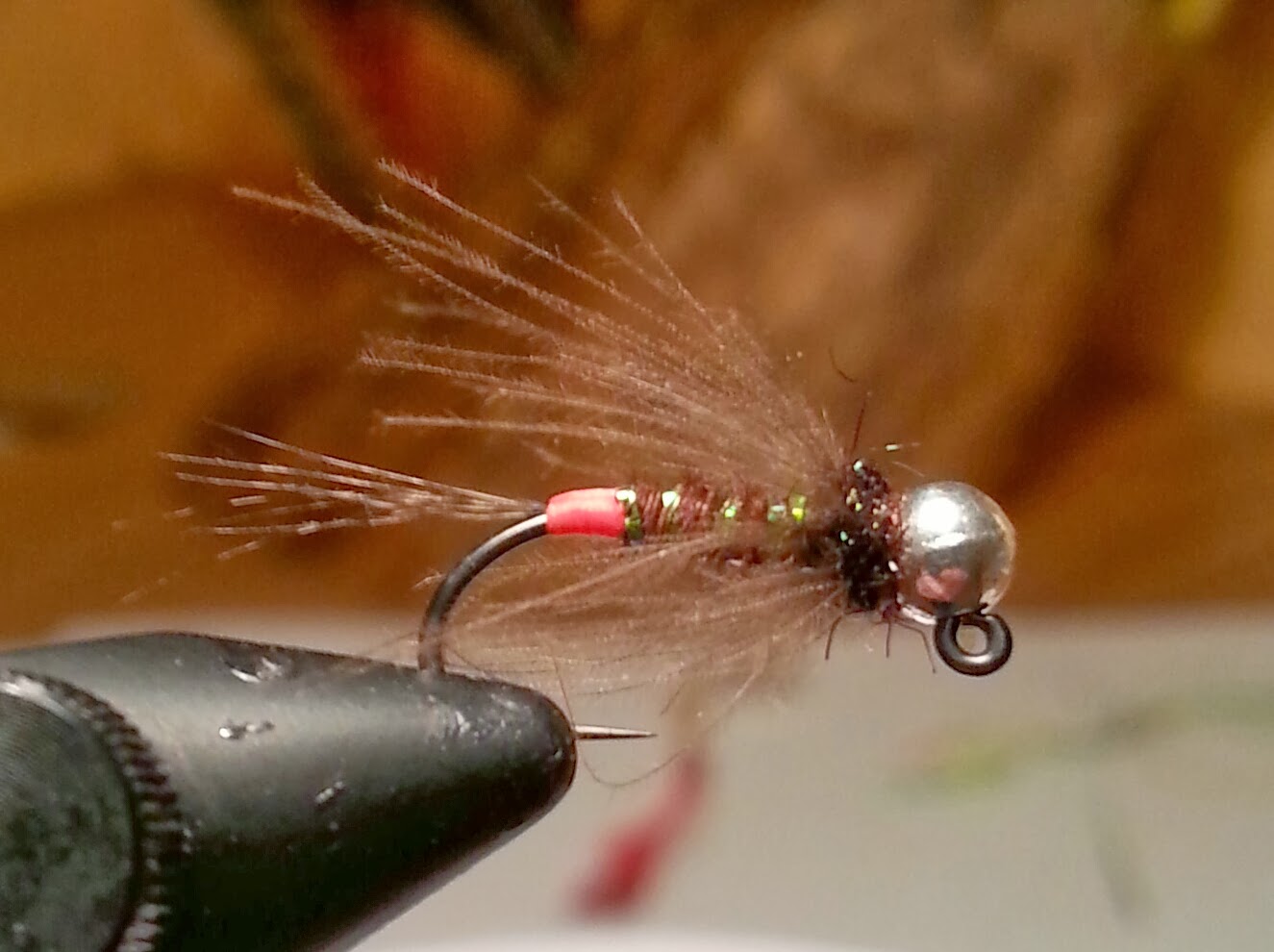 Piscari-Fly : Jig Hook Nymphs with CDC